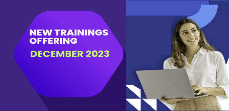New Trainings Offering – December 2023 - Big Data Trunk New Trainings Offering – December 2023